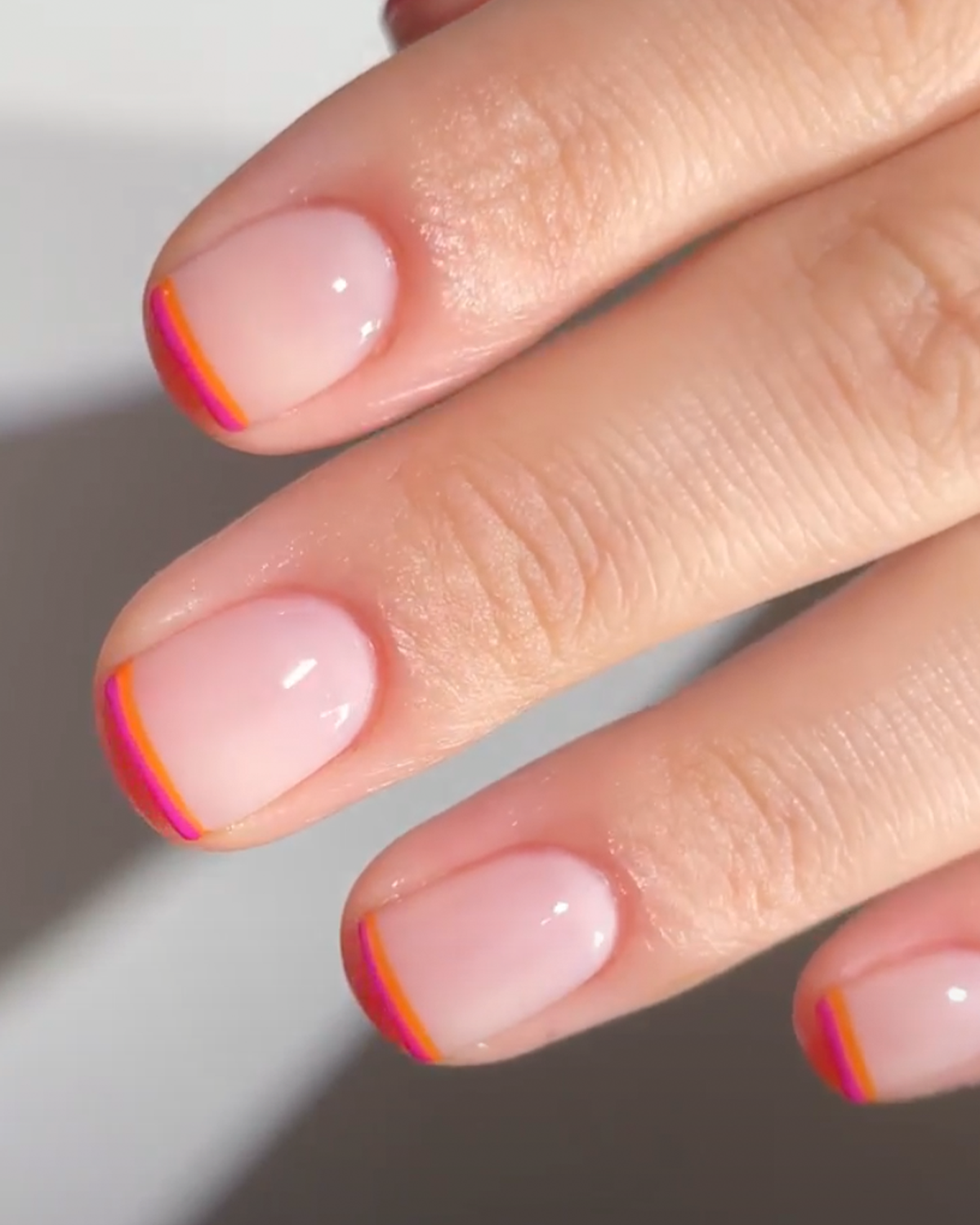 Demure Double French – Lights Lacquer