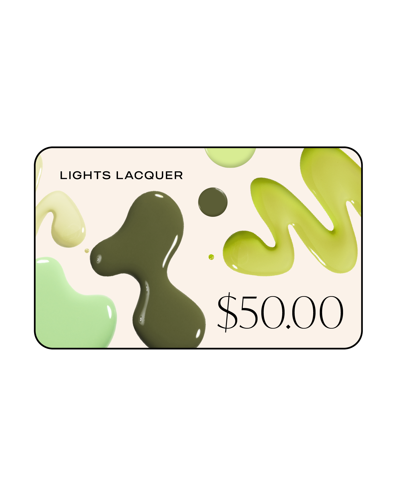 $50 Gift Card – Lights Lacquer